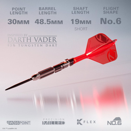 Target - Star Wars Darth Vader Light Saber Edition - Steeldart